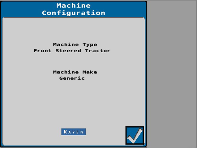 Review the Machine Configuration