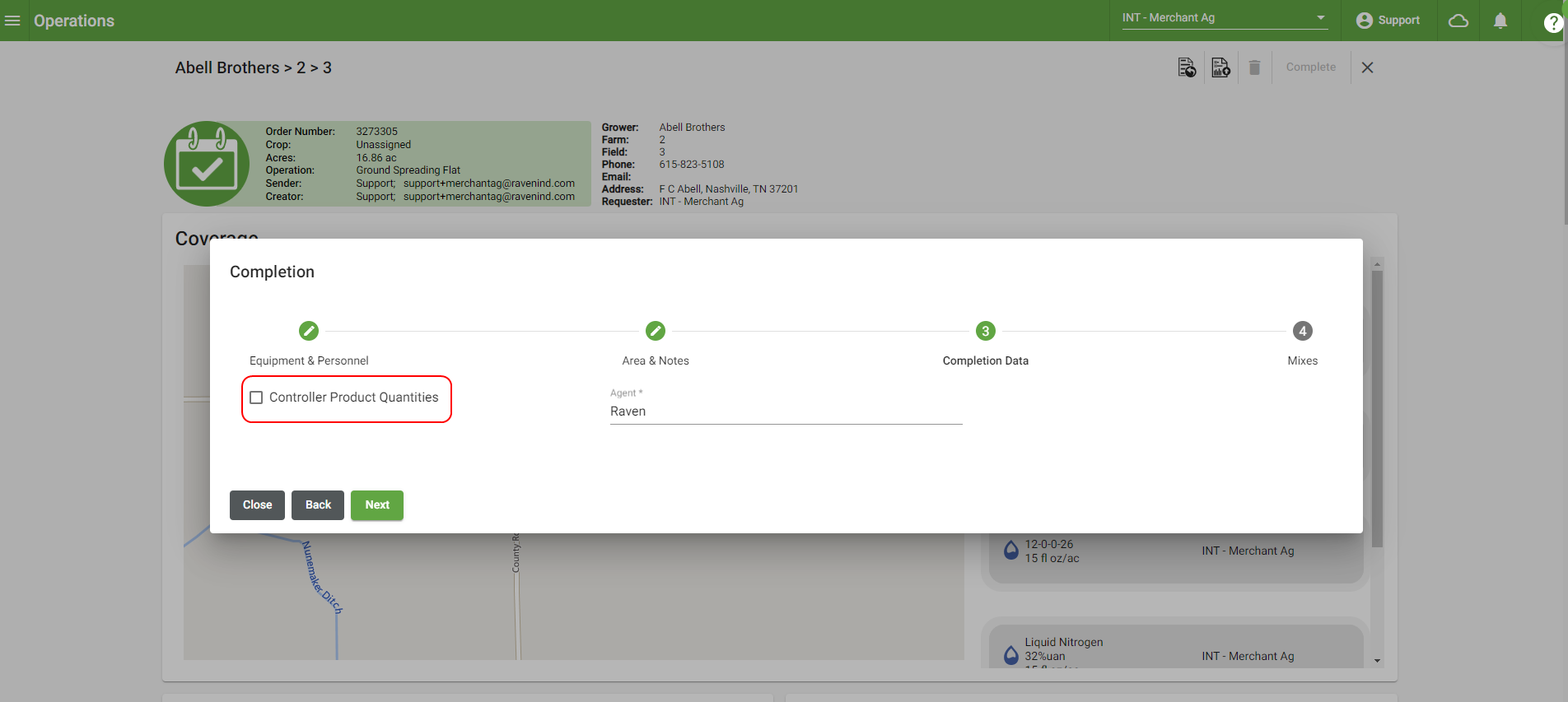 Use Controller Product Quantities