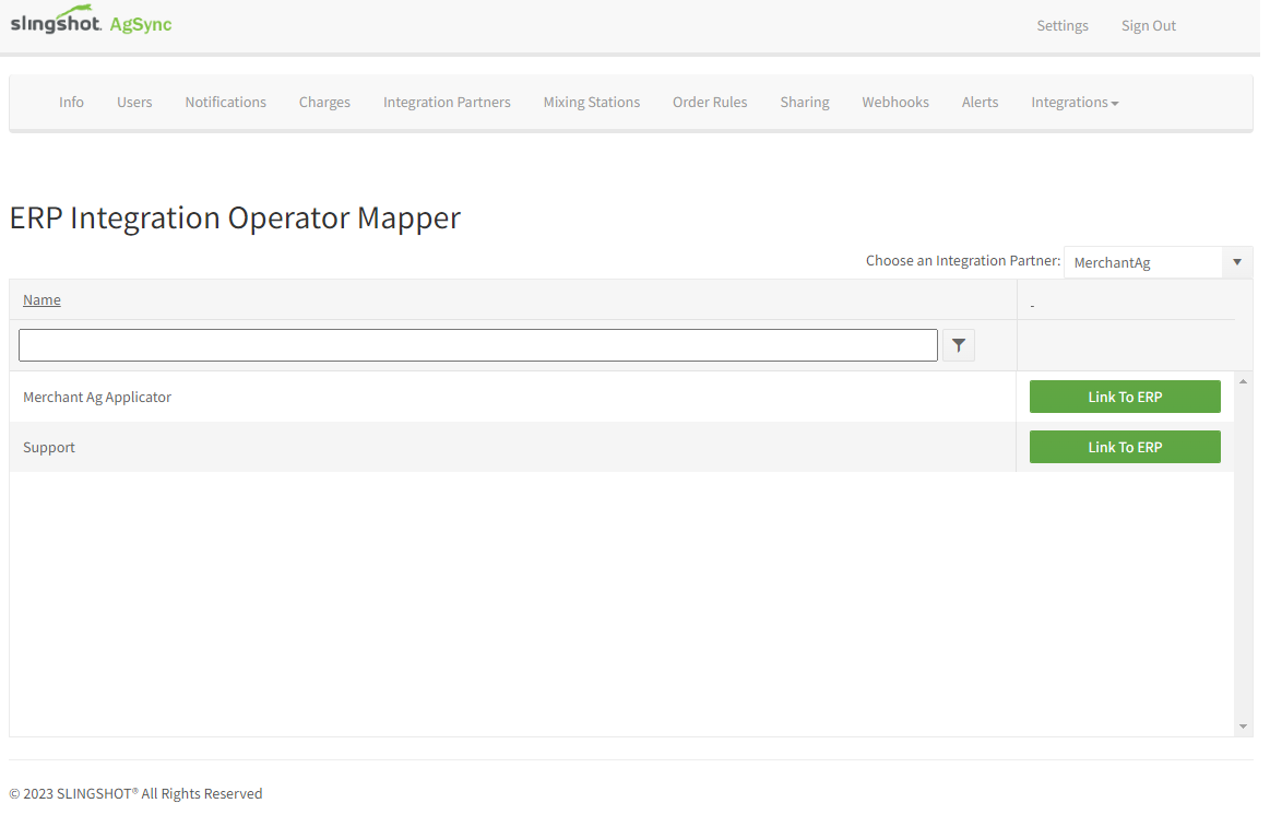 AgSync Integration Partner